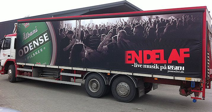 Få effektiv reklame på lastbiler - ProInt.dk